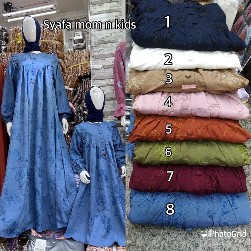 Jual syafa couple mom and kids by olivia mj | Shopee Indonesia