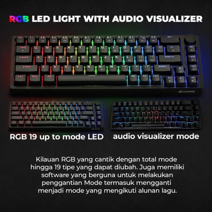 Jual Digital Alliance Meca 6 Plus RGB - 65% with Knob Mechanical ...