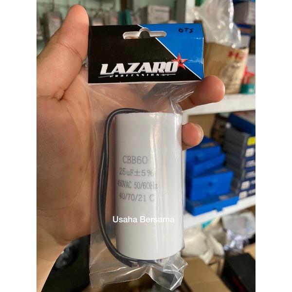 Jual KAPASITOR KOMPRESOR ELEKTRIK 25 uF microfarad SPAREPART CAPACITOR ...
