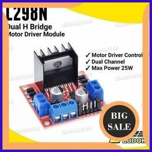 Jual L298N L298 Dual H Bridge Stepper Motor Driver Module Arduino limited stock 29M4R23 | Shopee ...