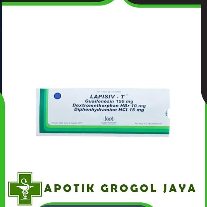 Jual Lapisiv T Strip Isi 10 Tablet Obat Original Lapi | Shopee Indonesia