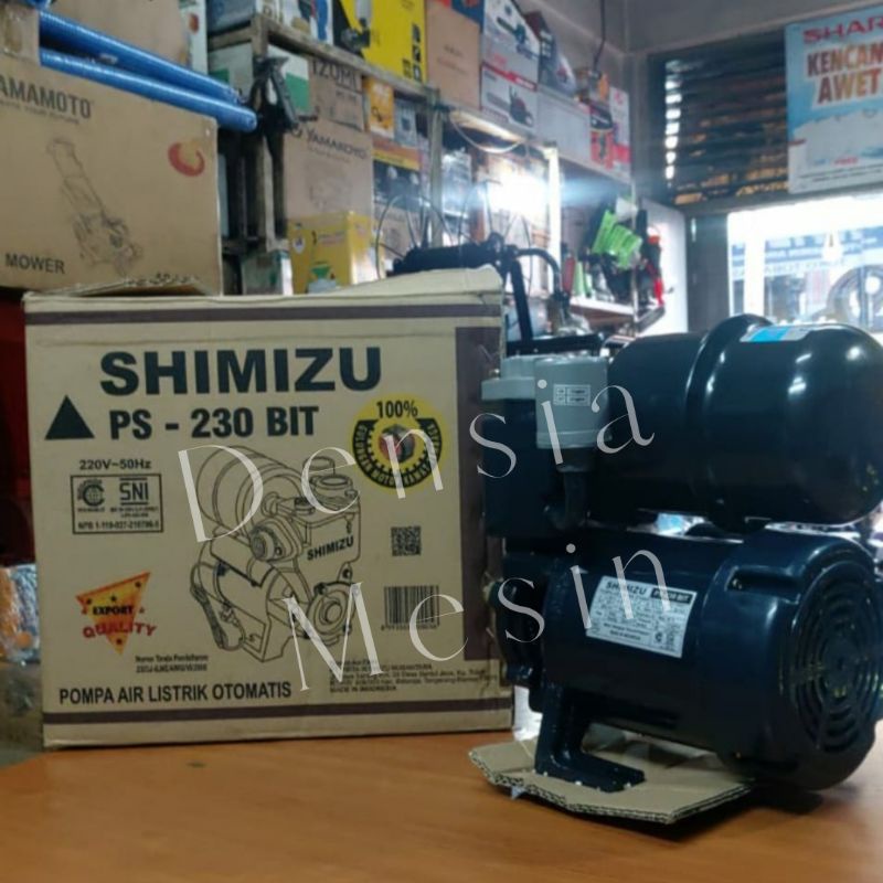 Jual SHIMIZU POMPA AIR OTOMATIS PS 230 BIT WATER PUMP AUTO SHIMIZU PS 230 | Shopee Indonesia