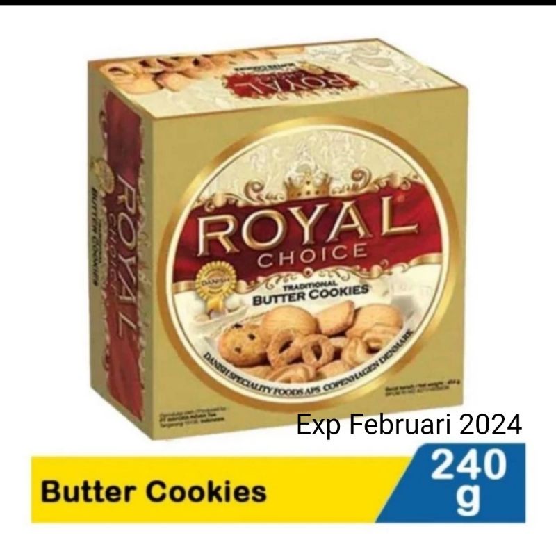Jual Royal Choice butter cookies 240gr (1 pcs) | Shopee Indonesia