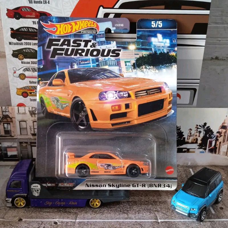 Jual Hotwheels Hot Wheels Premium Fast and Furious Nissan Skyline GT-R ...