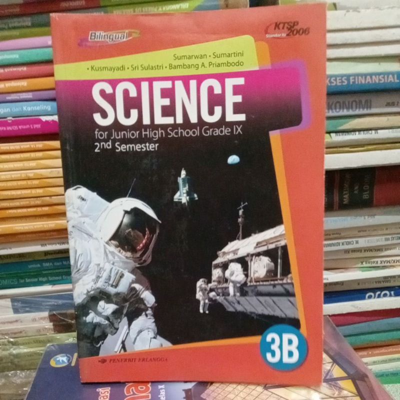 Jual Science For Junior High School Grade IX 2 nd Semester 3A #B ...