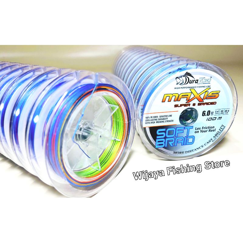 Jual Senar Pancing PE Duraking Maxis X8 100 meter connecting | Shopee ...