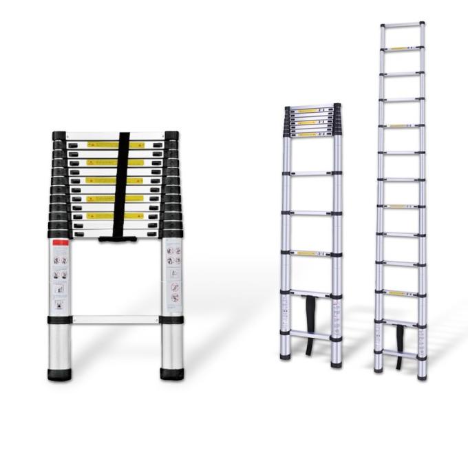 Jual Tangga Lipat Aluminium Teleskopik 6M Single Telescopic Ladder 6 ...