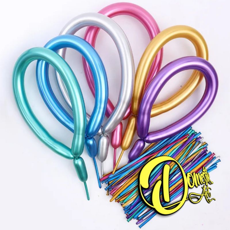 Jual Balon latex twist chrome / balon Panjang pentil chrome / balon ... Jual Balon latex twist chrome / balon Panjang pentil chrome / balon ...