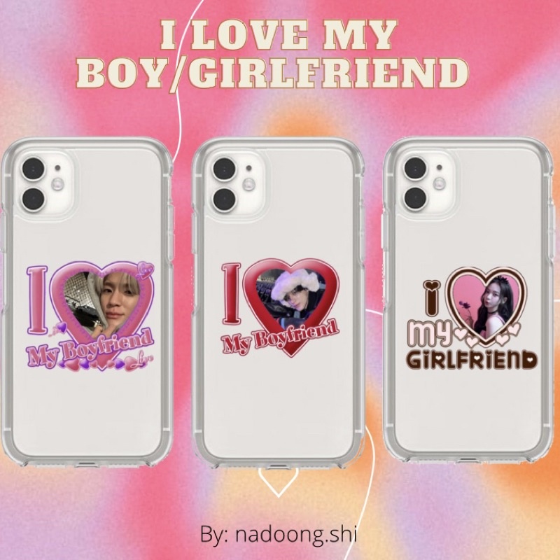 Jual CASE ANTICRACK I LOVE MY BOYFRIEND I LOVE MY GIRLFRIEND CUSTOM ALL ...