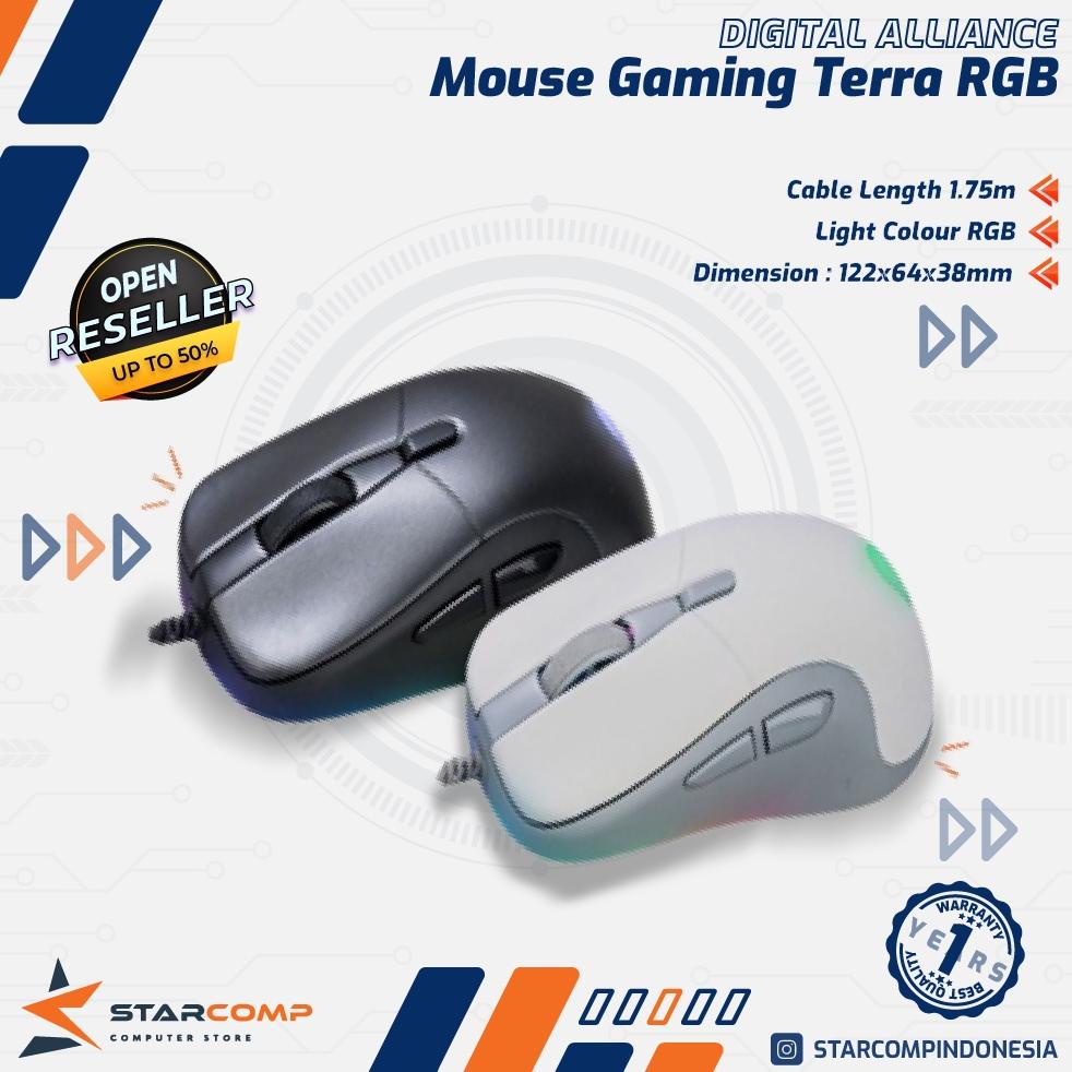 Jual Mouse Gaming Digital Alliance Terra RGB - DA Terra Gaming Mouse ...