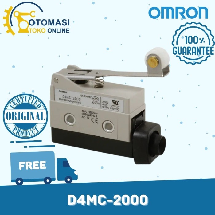 Jual Limu Omron Limit Switch D4Mc-2000 | Shopee Indonesia