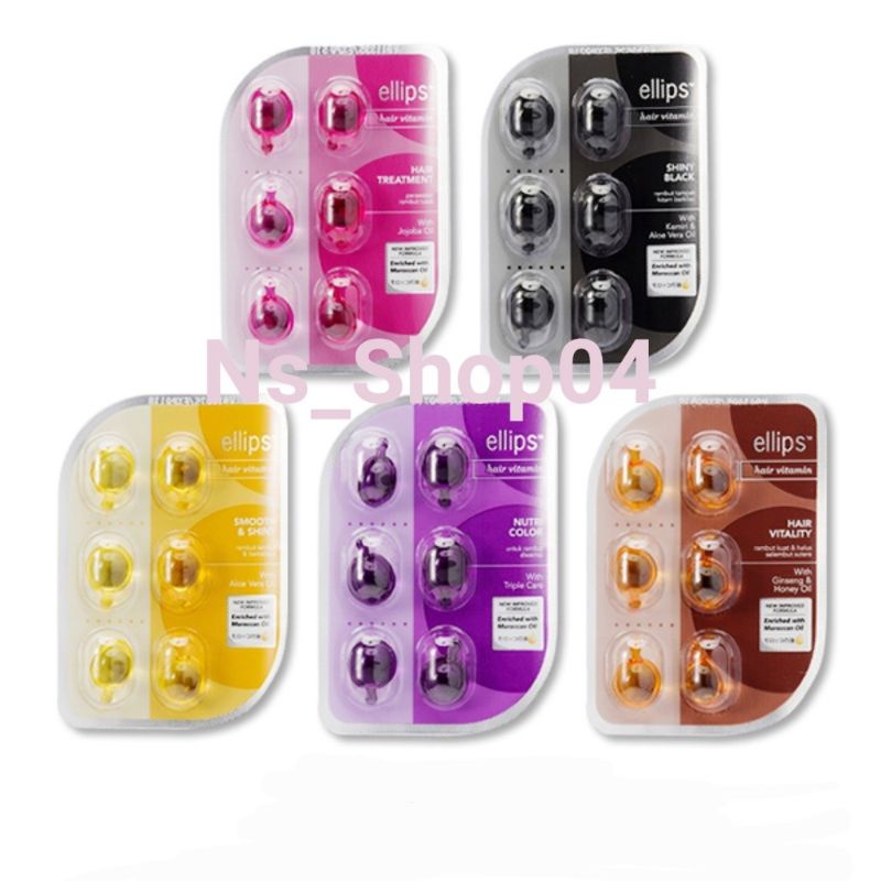 Jual ELIPS HAIR VITAMIN RAMBUT 6 Capsules | Vitamin Rambut | Shopee ...