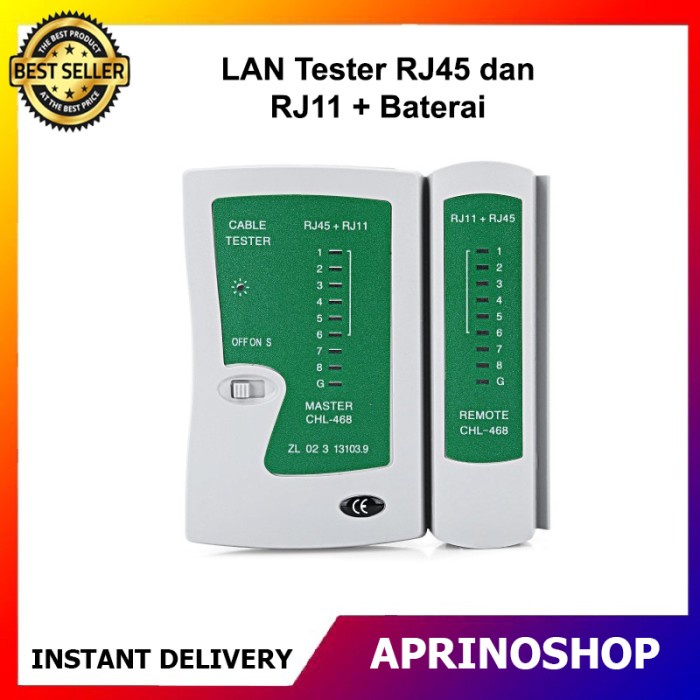 Jual LAN Tester RJ45 dan RJ11 Kabel Jaringan Tes Kabel Network ...