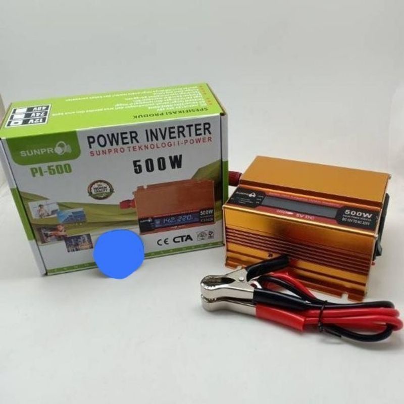 Jual power inverter sunpro pi-500 watt | Shopee Indonesia
