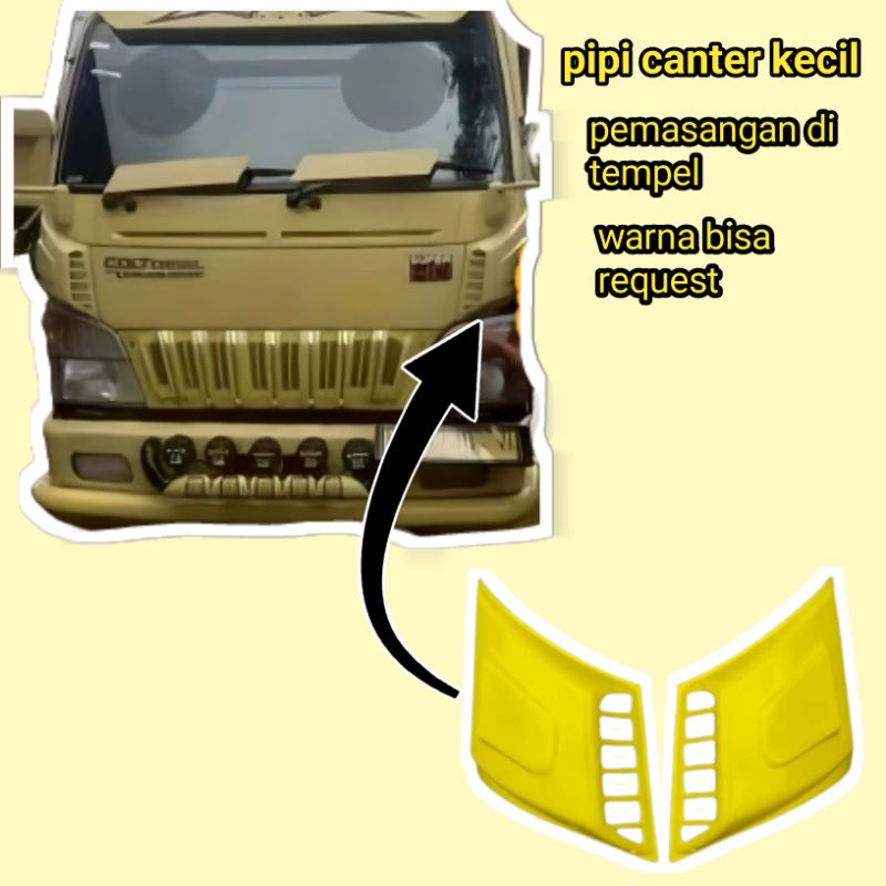 Jual Pipi canter || Pipi canter tempel || variasi truk || aksesoris ...