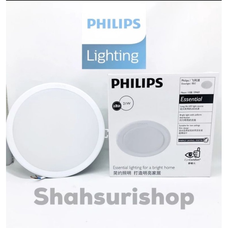 Jual PHILIPS LED PANEL DOWNLIGHT MESON 175 21W 21 W WATT 59469 | Shopee Indonesia