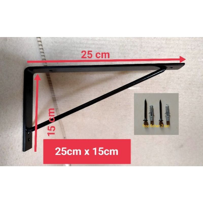 Jual siku penyangga besi rak | Shopee Indonesia