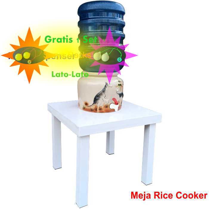 Jual Meja Dispenser( Putih ) Minimalis, Rak Dispenser, Meja Galon ...