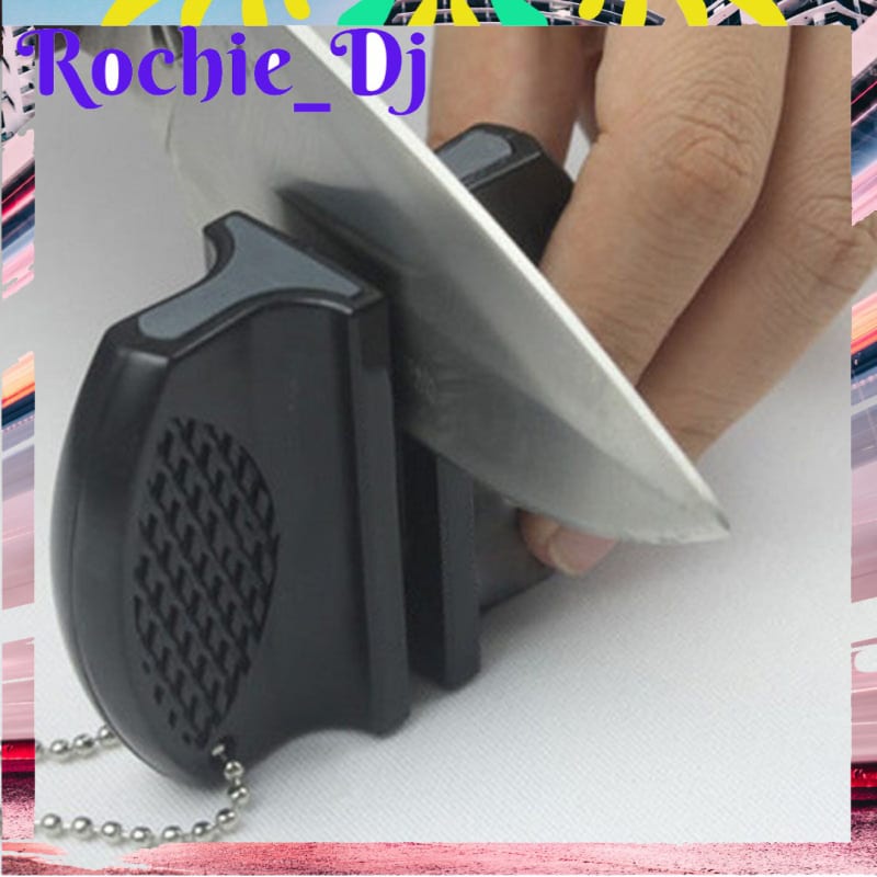 Jual Pengasah Pisau Mini Portable Knife Sharpener Mdq001 Shopee Indonesia