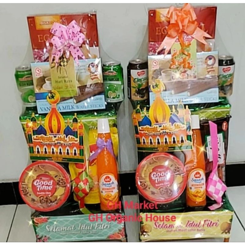 Jual Parcel Lebaran Sirup Biskuit Roti Kaleng Snack Syrup Parsel ...
