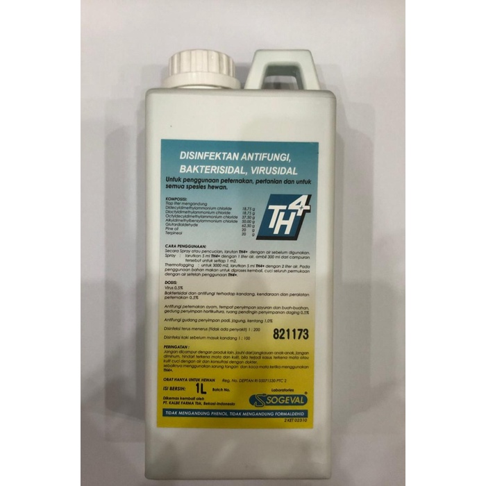 Jual TH4 DISINFECTANT (1000 ML) | Shopee Indonesia
