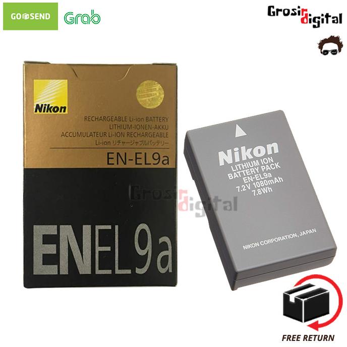 Jual Baterai Nikon EN-EL9A for D5000, D3000, D40 and D60 | Shopee Indonesia