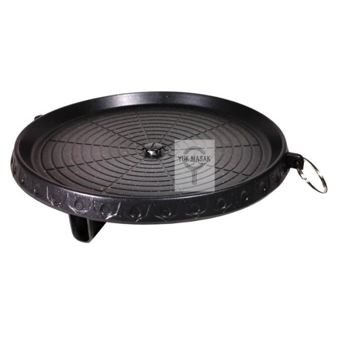 Jual Bulgogi Pan New Round Hummer Round Korean Bbq Grill ...