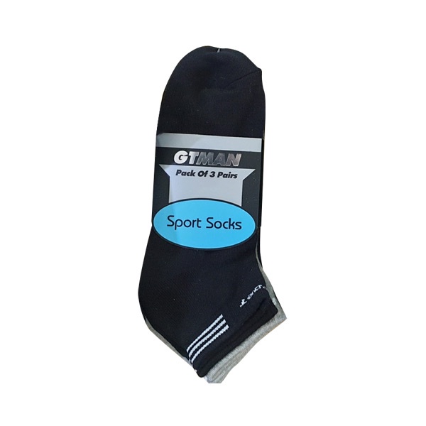 Jual GTMAN MAN SOCKS SPORT GTS 3 IN 1 0215 - KAOS KAKI | Shopee Indonesia