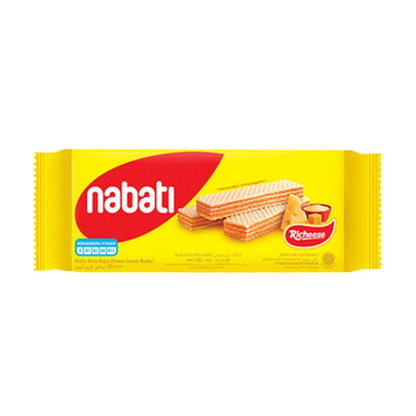 Jual NABATI RICHEESE WAFER KRIM KEJU 122 GR | Shopee Indonesia