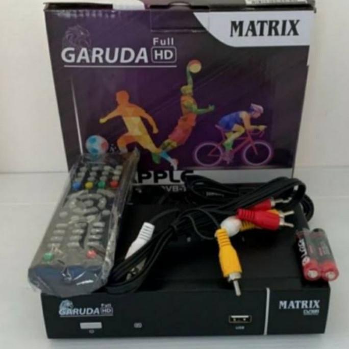 Jual Set Top Box Matrik Garuda Dvb-T2 Resiver Digital Bebas Bulanan ...
