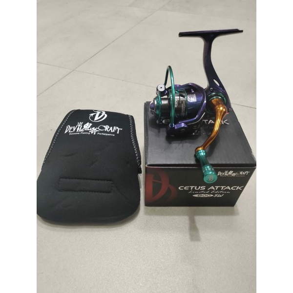 Jual reel Devil Craft Cetus Attack 800 SW limited edition original ...