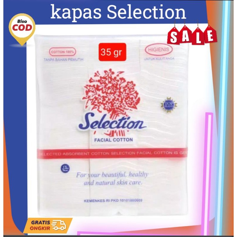 Jual kapas selection 35gr | Shopee Indonesia