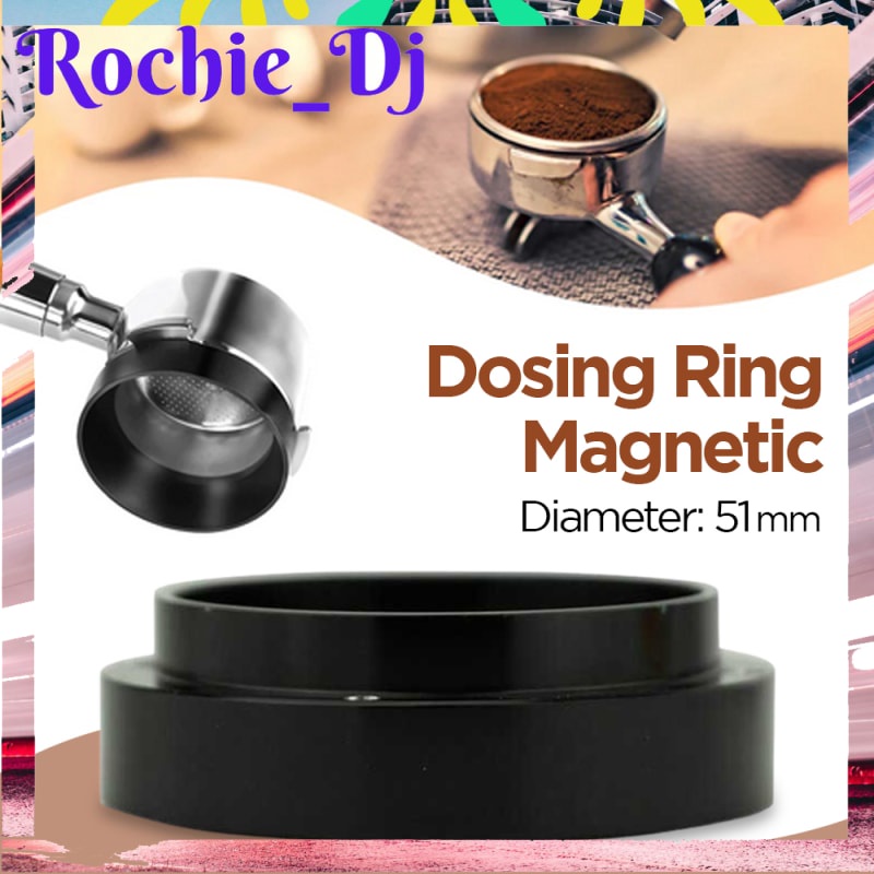Jual DOSING POWDER RING MAGNETIC ESPRESSO TAMPER ALUMINIUM 51 MM ...
