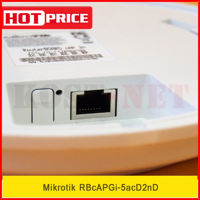 Jual Mikrotik RBcAPGi-5acD2nD | RB cAP Wireless Ceiling Indoor ( cAP ac ...