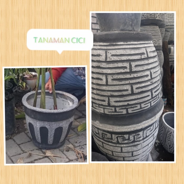 Jual New pot semen bulat besar diameter 60cm | Shopee Indonesia