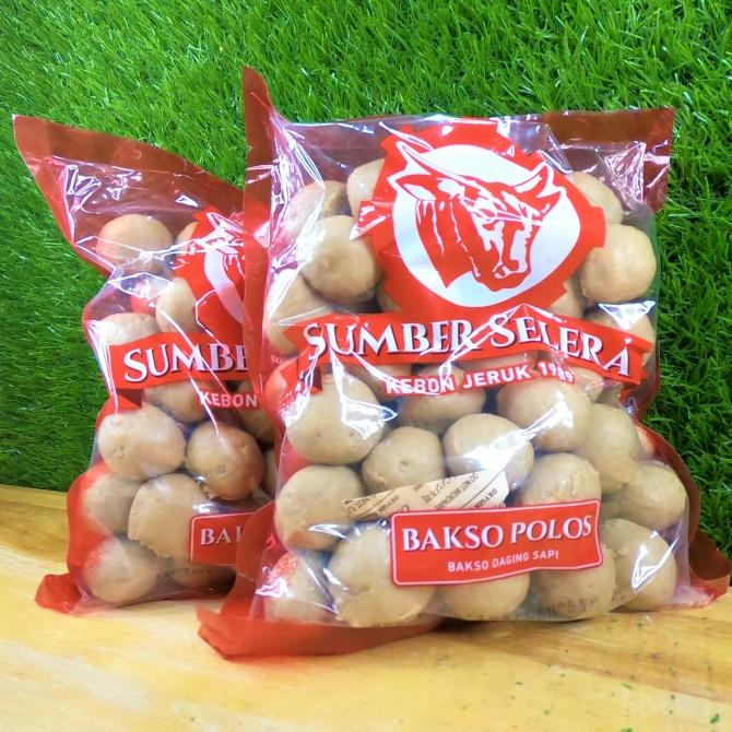 Jual Bakso Sumber Selera Polos isi 50 / Bakso Enak Murah / Halal wmf ...