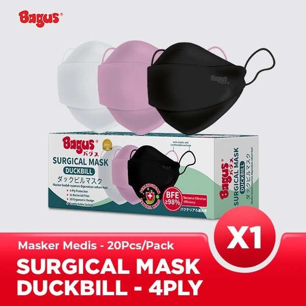 Jual Bagus Surgical Mask Duckbill 20S (random) | Shopee Indonesia