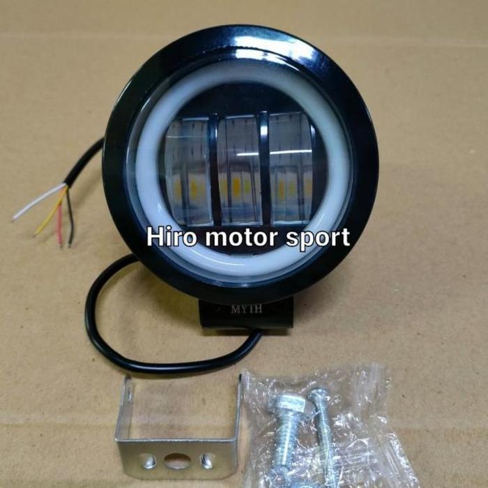 Jual LAMPU LED DAYMAKER BULAT 3 LENSA PUTIH KUNING [HMS] | Shopee Indonesia