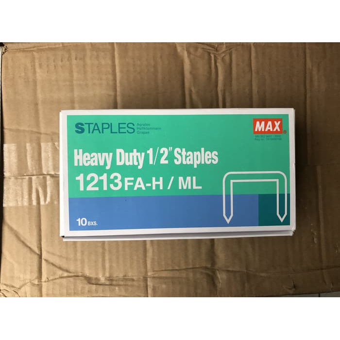 Jual Max Isi Staples 1213 FA-H/ML Stapler HD 12N/13 12N/17 12L/17 12N ...