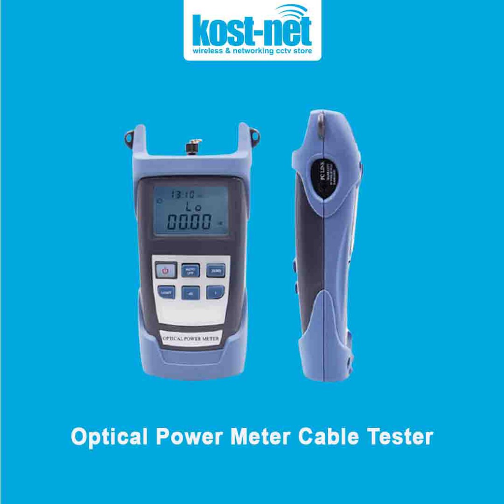 Jual OPM - Fiber optic Optical Power Meter Cable Tester | Shopee Indonesia