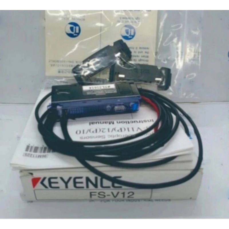 Jual Digital Fiber Optic Sensor KEYENCE FS-V12 | Shopee Indonesia
