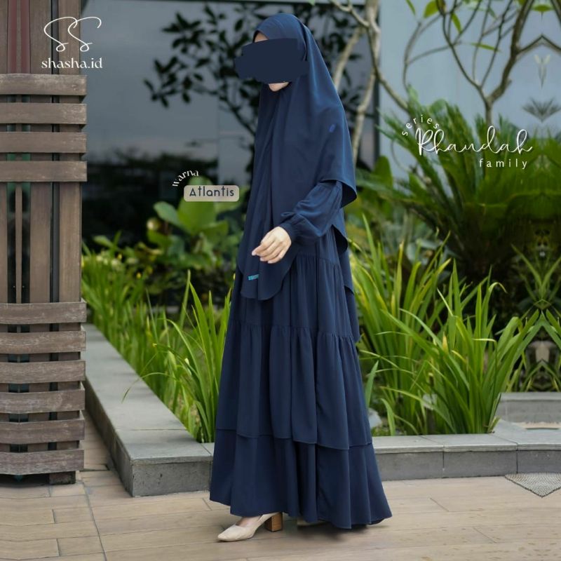Jual Gamis Set Rhaudah by Shazfa (please check before order) | Shopee ...
