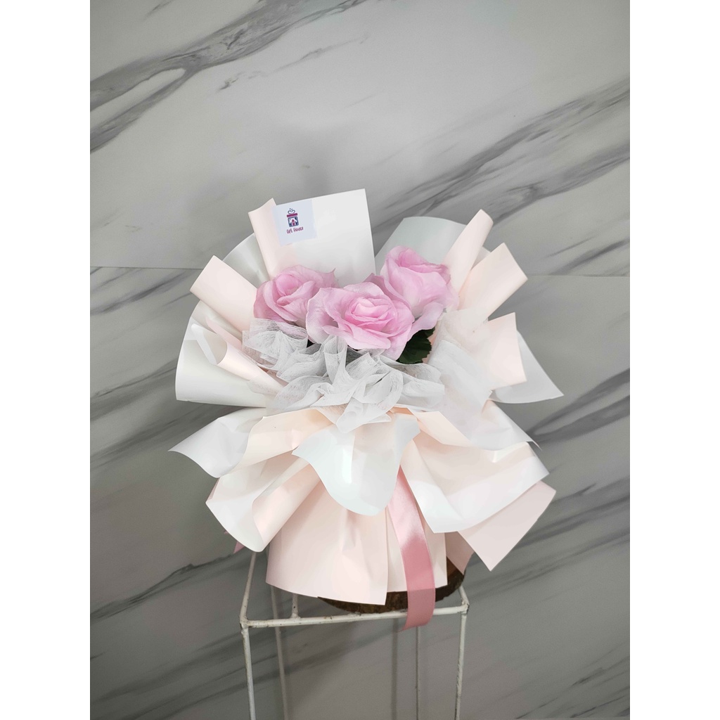 Jual Buket Bunga/Bouquet Flower/Buket Wisuda/Free Kartu Ucapan/Free ...