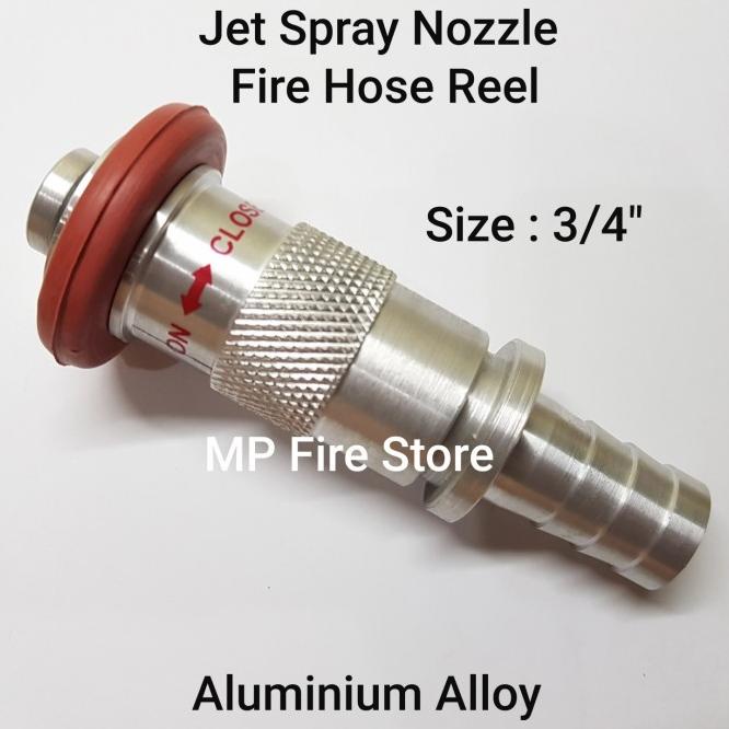 Jual Fire Jet Spray Nozzle 3/4 Hose Reel Variable Pemadam Aluminium ...