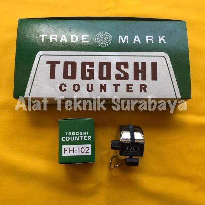 Jual HAND COUNTER TOGOSHI FH-102 TW / ALAT HITUNG MANUAL TANGAN ...