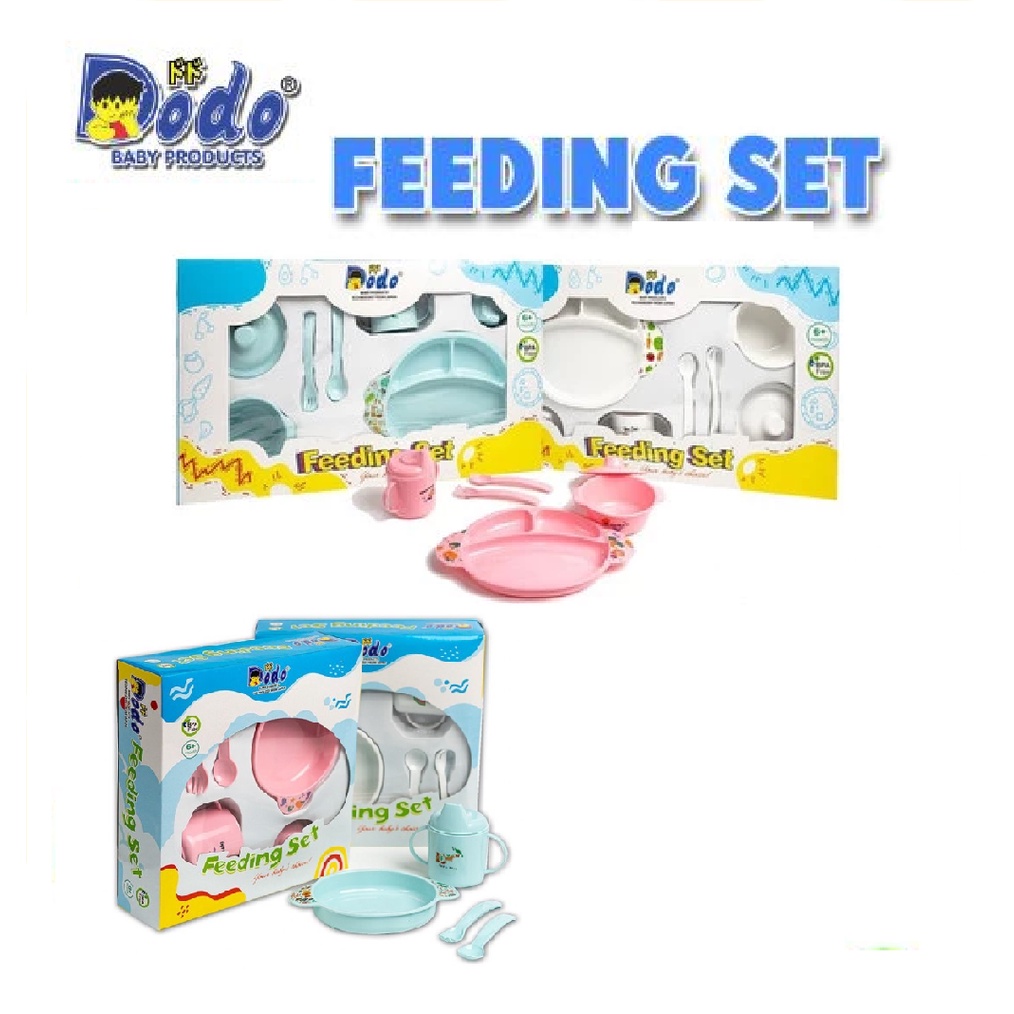 Jual Feeding Set Dodo - Set Peralatan Makan Untuk Anak Belajar Makan ...