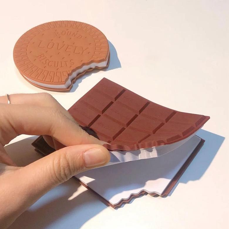 Jual Sticky Notes Bentuk Coklat Untuk Sekolah / Kantor | Shopee Indonesia