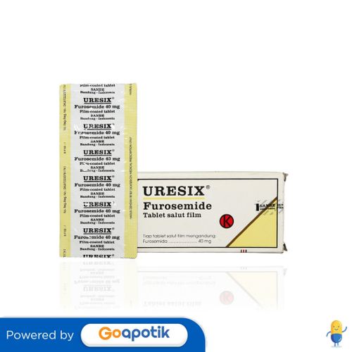 Jual URESIX 40 MG BOX 100 TABLET | Shopee Indonesia