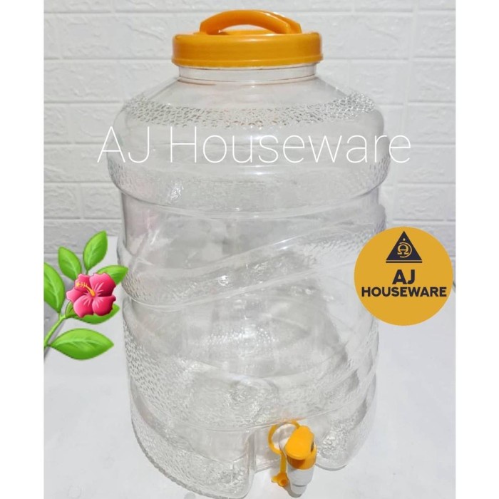 Jual Terlaris Dispenser 19 Liter Bening Dengan Kran / Galon Dengan Kran ...