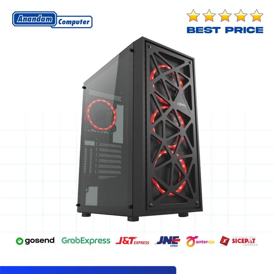 Jual Infinity Enigma ATX Gaming Case PC Casing | Shopee Indonesia